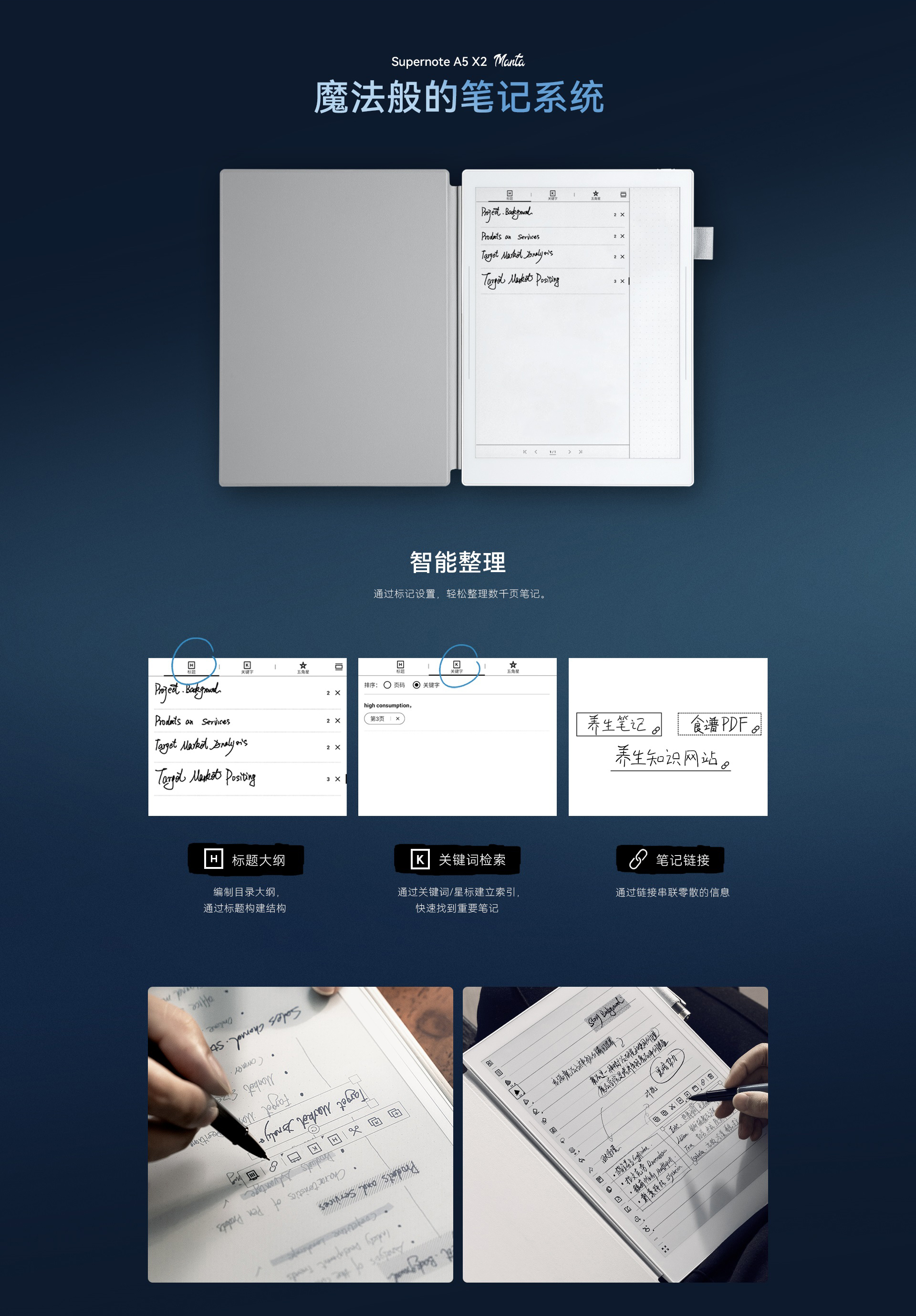 超级笔记 Supernote A5 X2 Manta